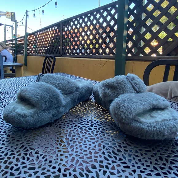 UGG | Shoes | Ugh Fuzz Yeah Slide Slipper Sandals | Poshmark